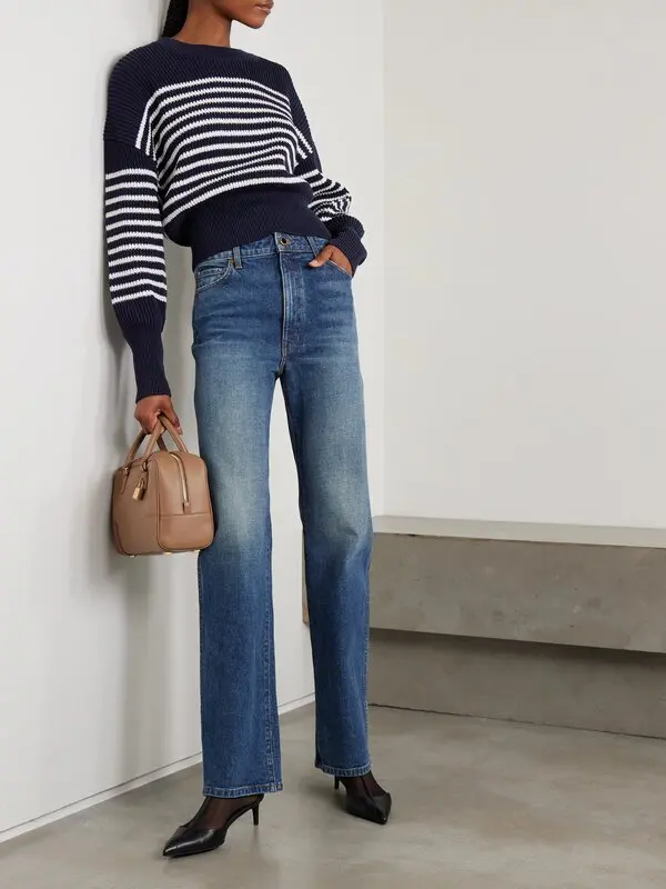 Altuzarra Tanessa Striped Cotton Sweater