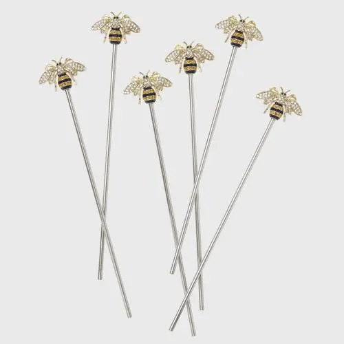 JOANNA BUCHANAN Swizzle Sticks - Gold