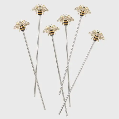 JOANNA BUCHANAN Swizzle Sticks - Gold