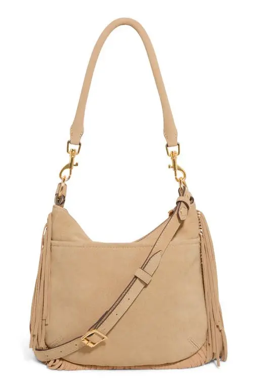 AIMEE Kane Convertible Leather Shoulder Bag