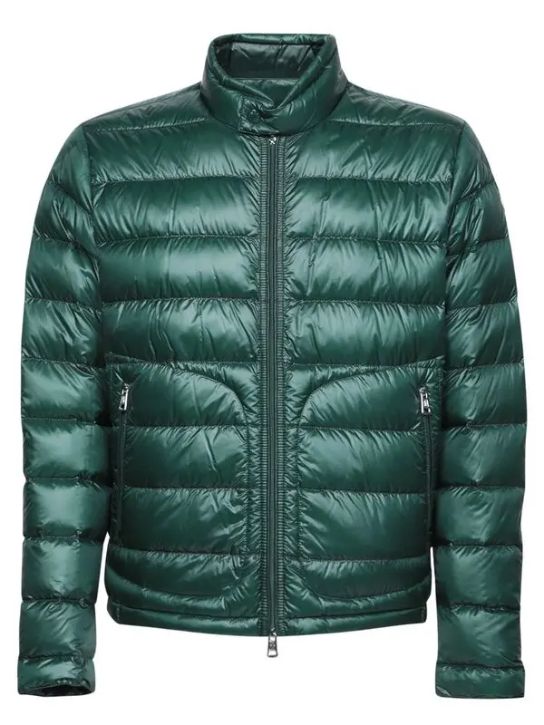 Moncler Acorus Down Jacket Green 45% Off Editorialist