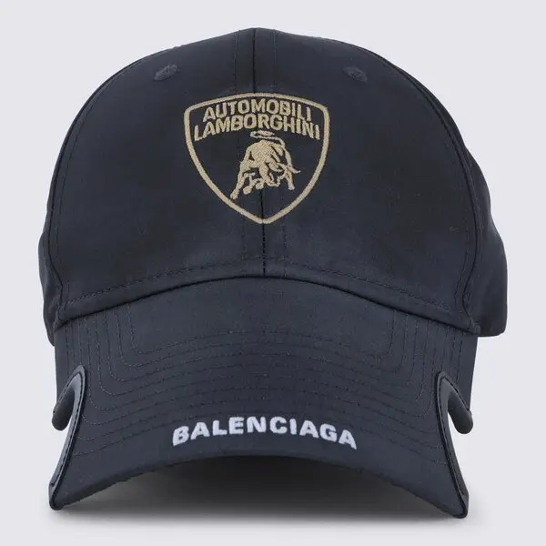 Balenciaga Lamborghini Baseball Cap - Black