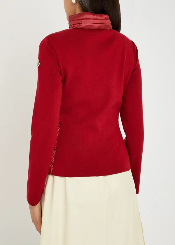 Moncler Quilted Wool-blend Jacket