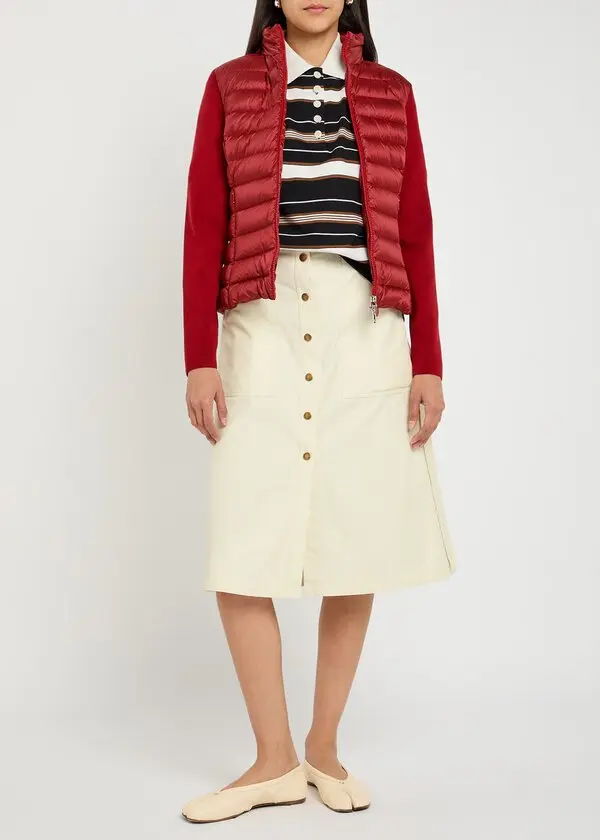 Moncler Quilted Wool-blend Jacket