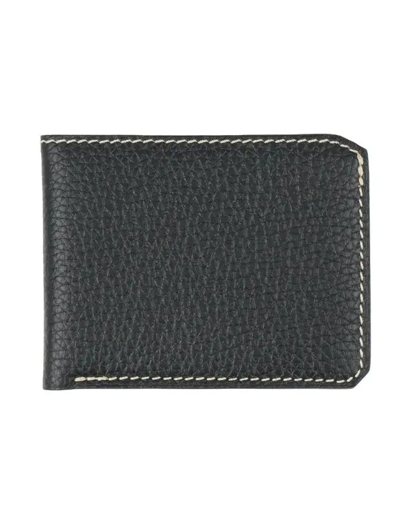 MOREAU PARIS Wallet Leather - Black