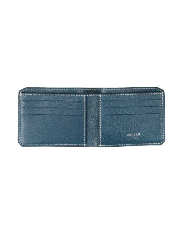 MOREAU PARIS Wallet Leather - Black
