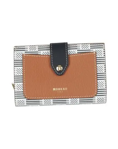 MOREAU PARIS Wallet Calfskin - White