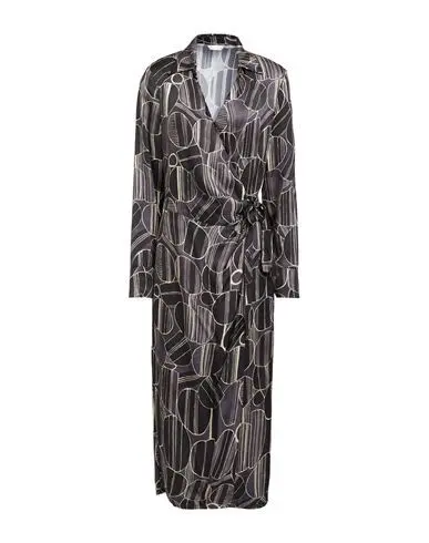 MANILA GRACE Midi Wrap Dress
