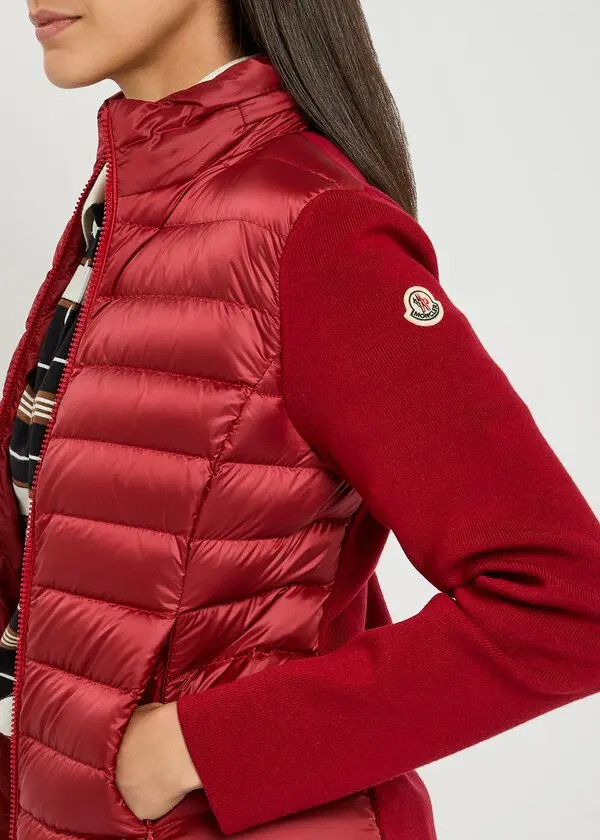 Moncler Quilted Wool-blend Jacket