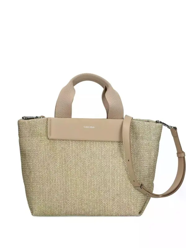 Calvin Klein Logo-stamp Tote Bag