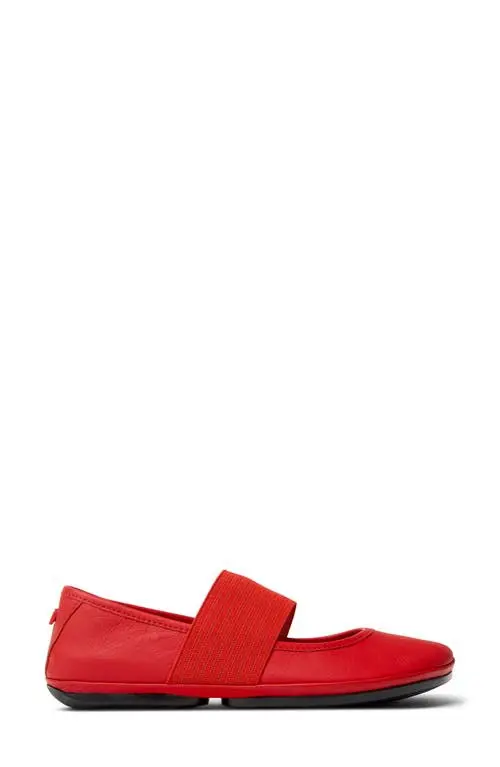 Camper Right Nina Ballet Flat - Bright Red