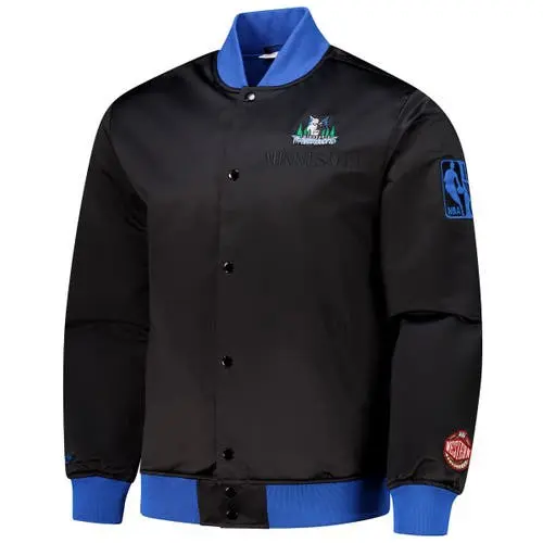 Mitchell & Ness Minnesota Timberwolves Satin Jacket