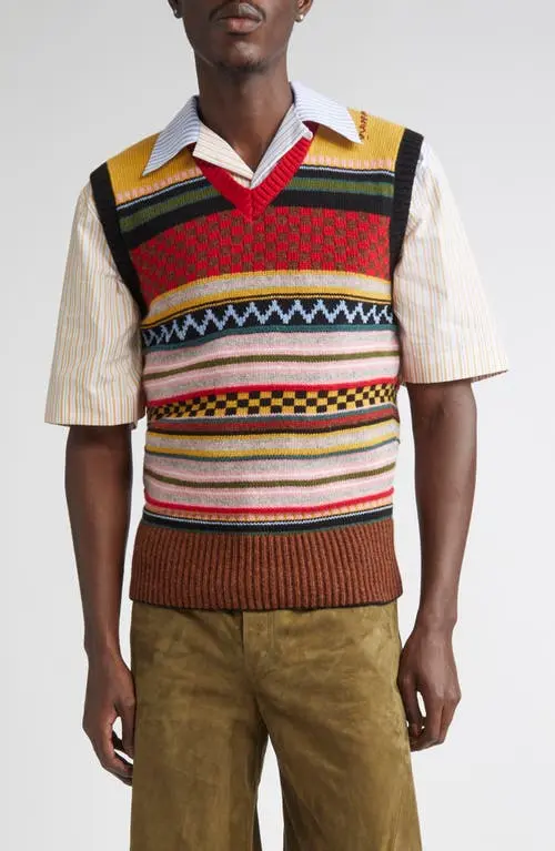 Marni V-neck Sweater Vest