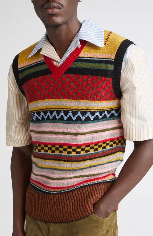Marni V-neck Sweater Vest
