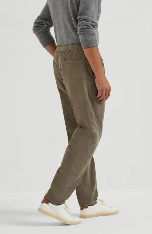Brunello Cucinelli Corduroy Trousers - Khaki