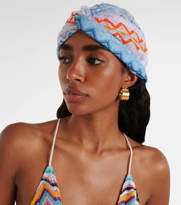 Missoni Patterned Headband - Multicoloured