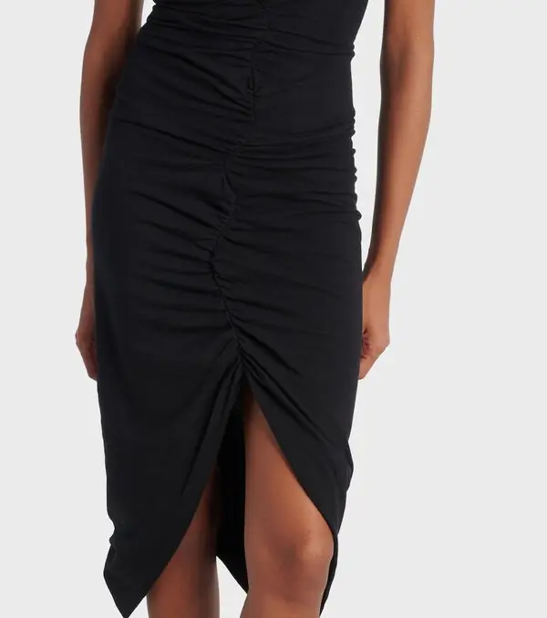 VIVIENNE WESTWOOD Pulling Orb Cotton Polo Dress - Black