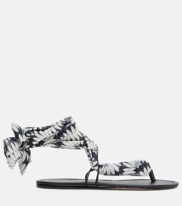 Farm Rio Floral Thong Sandals