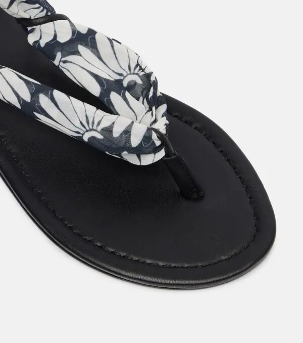 Farm Rio Floral Thong Sandals