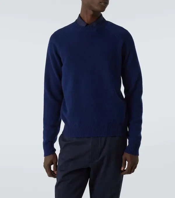 TOM FORD Wool And Cashmere Sweater - Blue