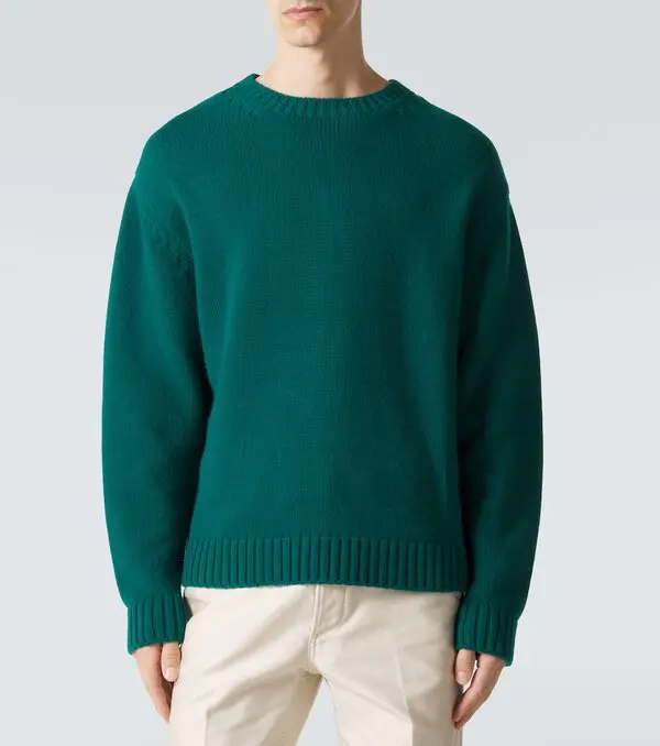 TOM FORD Wool And Cashmere Sweater - Green
