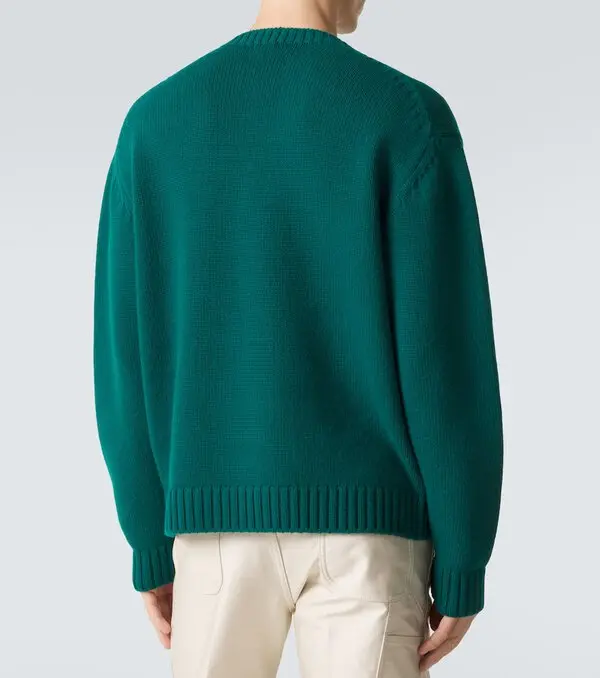 TOM FORD Wool And Cashmere Sweater - Green
