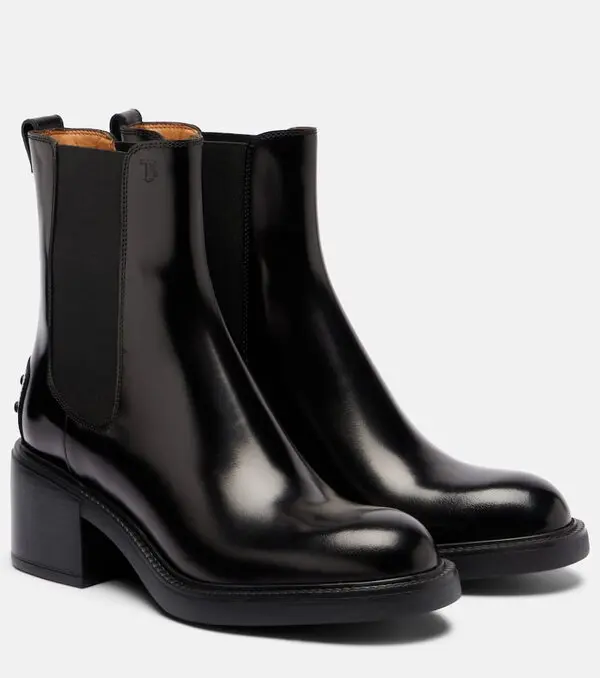 TOD'S 60 Leather Chelsea Boots