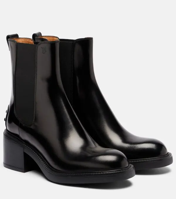 TOD'S Leather Chelsea Boots