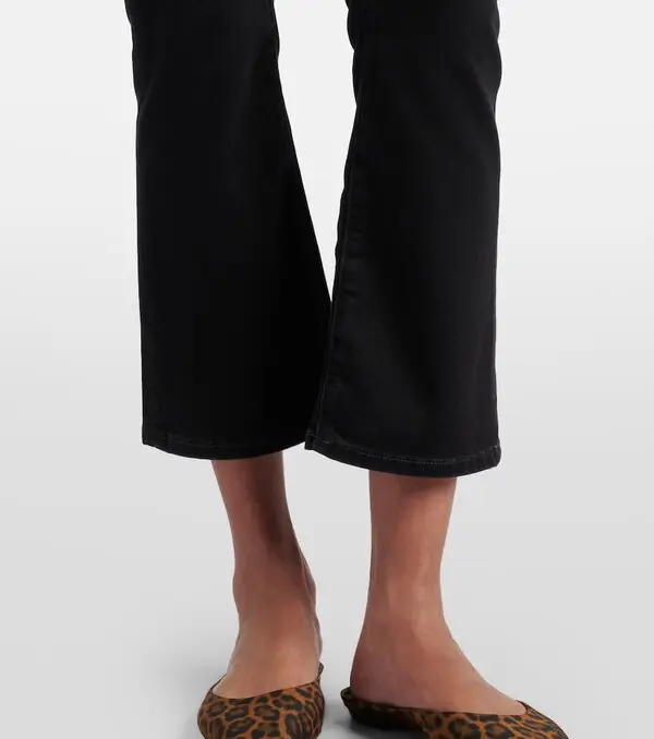 Ag Jodi Cropped Flare Jeans - Black