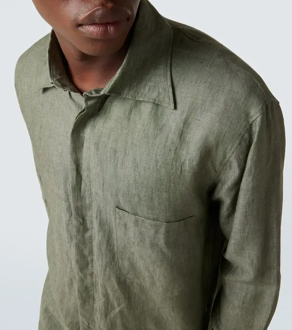 SAMAN AMEL Resort Linen Shirt