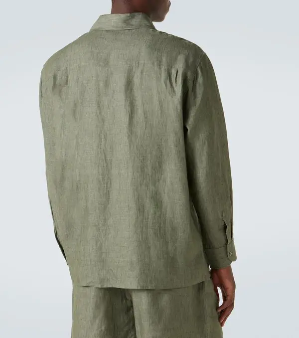 SAMAN AMEL Resort Linen Shirt