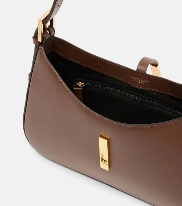DEMELLIER Tokyo Leather Shoulder Bag - Brown