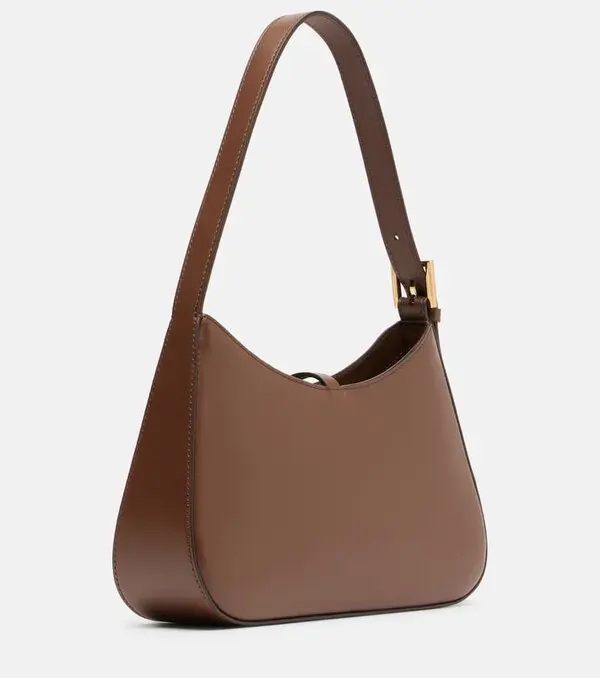 DEMELLIER Tokyo Leather Shoulder Bag - Brown
