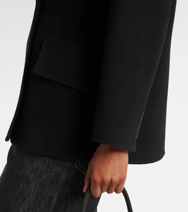 Max Mara Lukas Virgin Wool Peacoat
