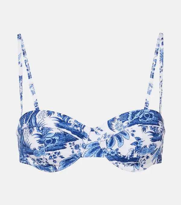 Staud Jo Bikini Top - White