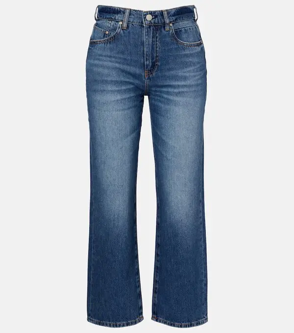 Ag Florence Straight Leg Jeans - Blue