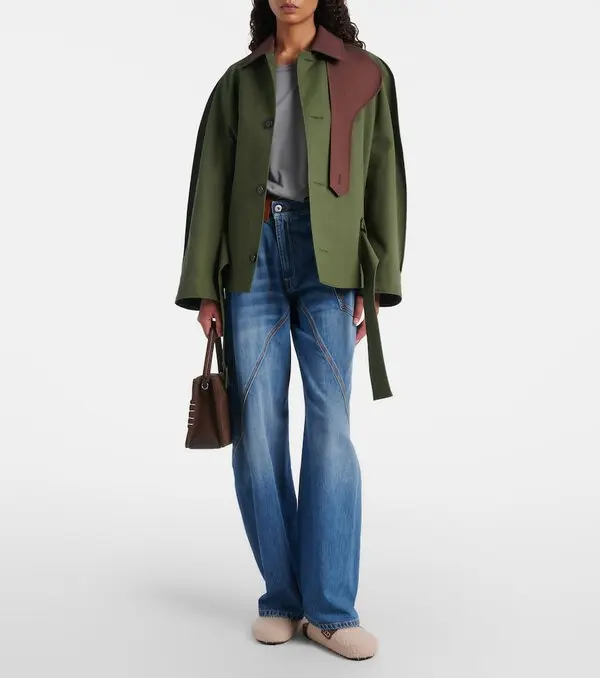 JW Anderson Felt Mules