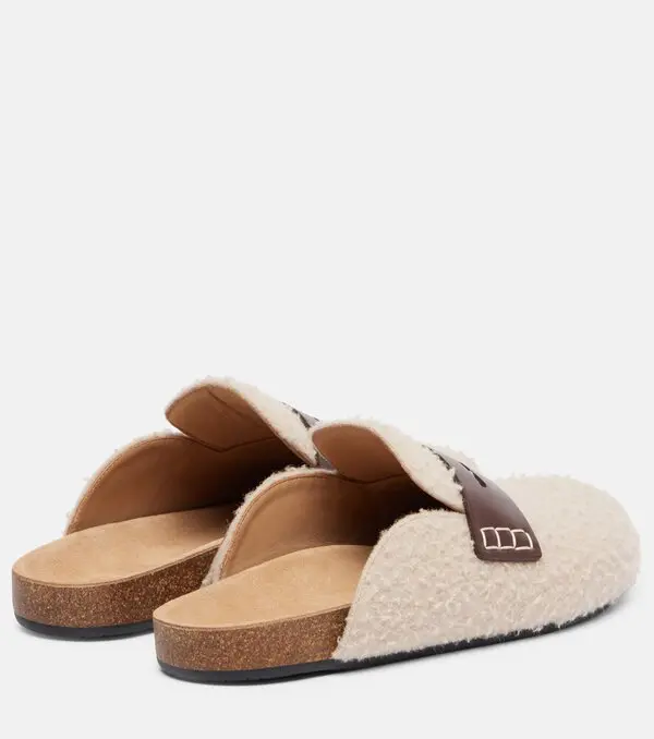 JW Anderson Felt Mules - Beige