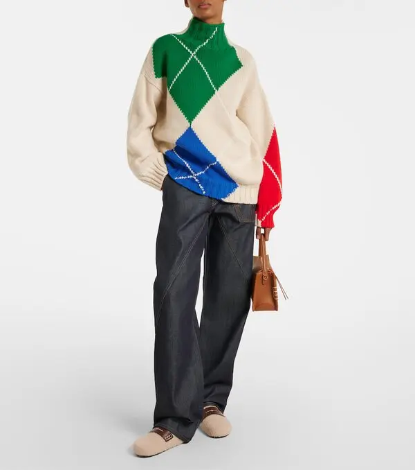 JW Anderson Felt Mules - Beige