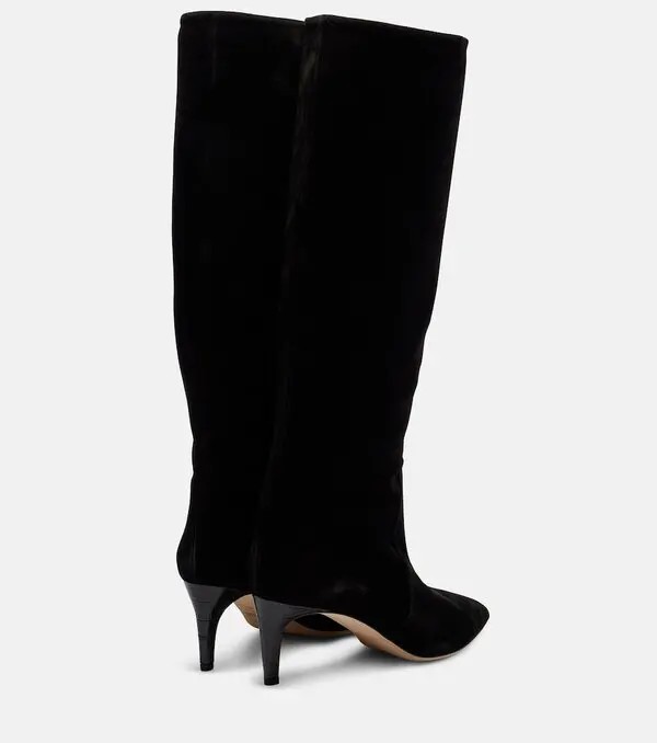 Paris Texas 60 Suede Knee-high Boots