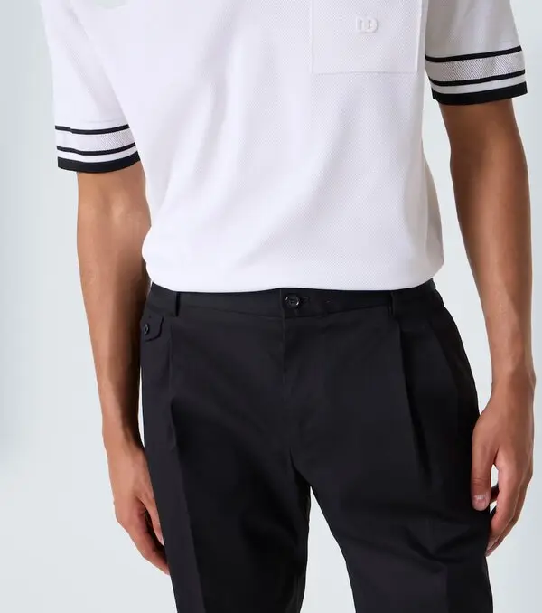 Dolce & Gabbana Cotton Straight Pants