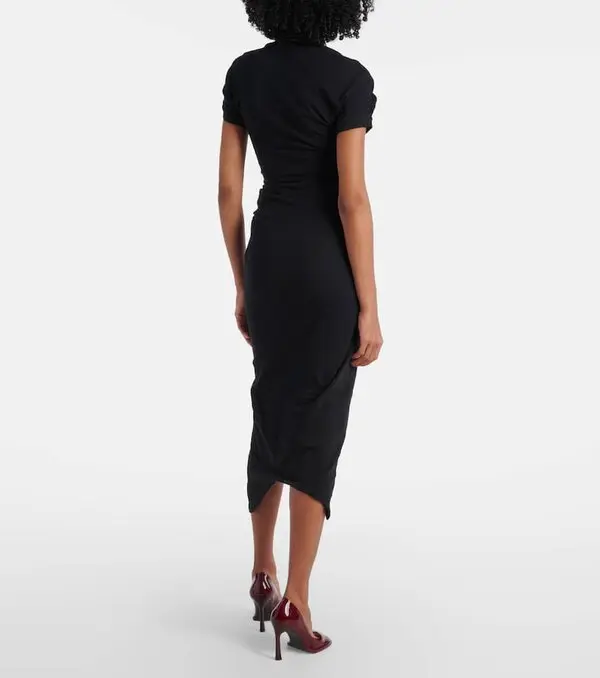 VIVIENNE WESTWOOD Pulling Orb Polo Dress - Black