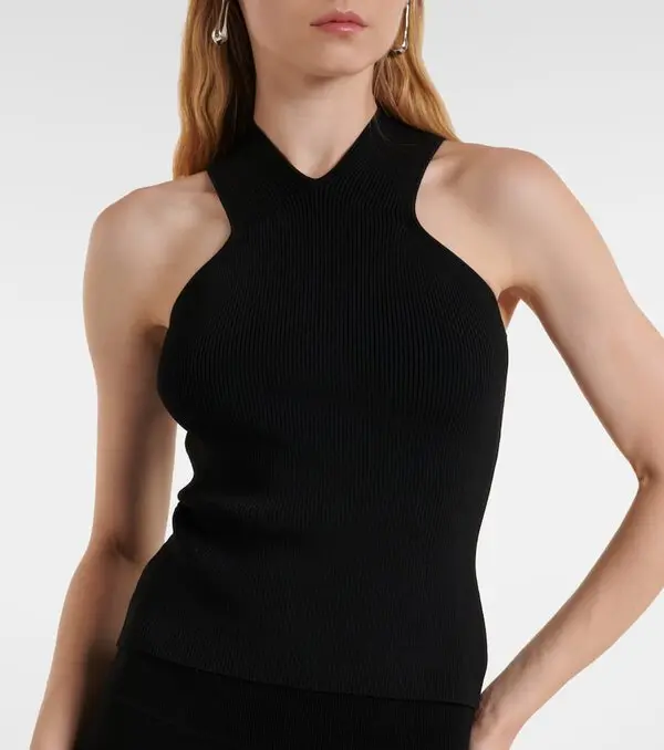Altuzarra Trina Ribbed-knit Top