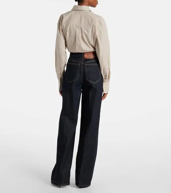 Victoria Beckham High-rise Straight Jeans