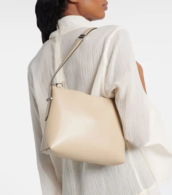 TOTEME Scoop Leather Shoulder Bag