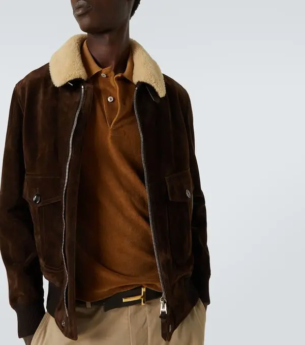 TOM FORD Cotton-blend Terry Polo Shirt
