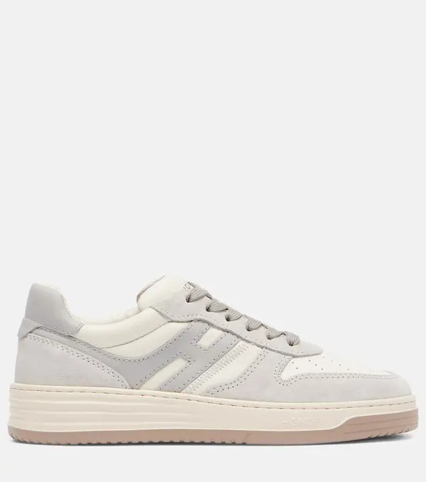 Hogan H630 Leather And Suede Sneakers