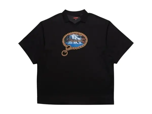 PLEASURES Submission Boxy Polo Shirt