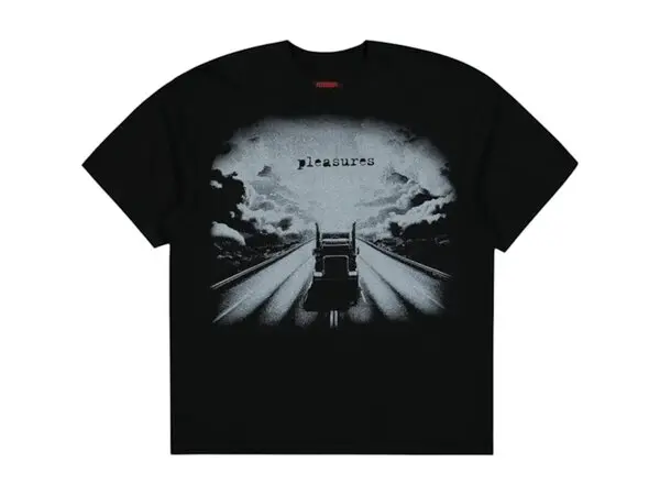 PLEASURES Truck Heavyweight Shirt - Black