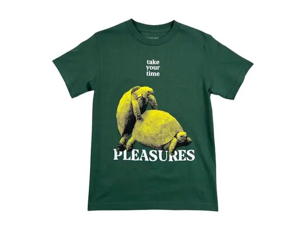PLEASURES Your Time T-shirt - Green